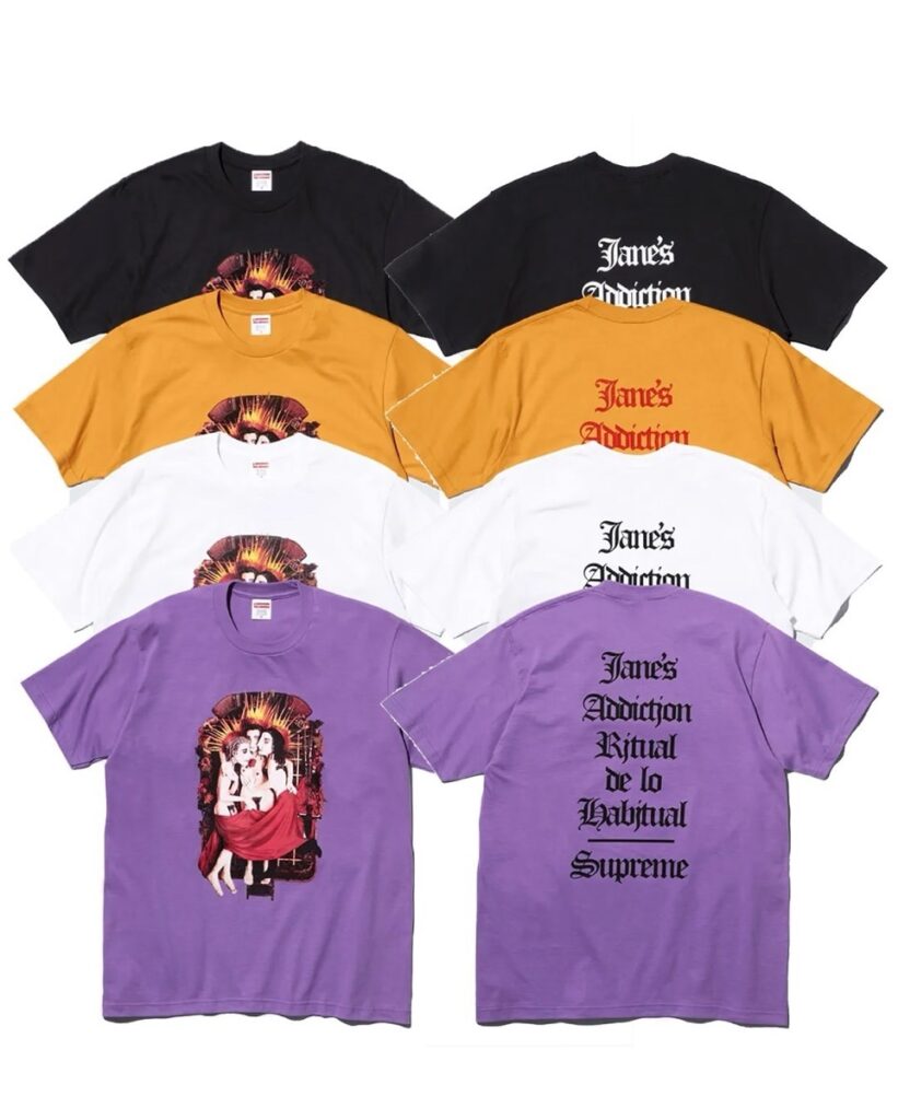 Supreme x Jane’s Addiction 24FW Week11が国内11月2日に発売【全商品一覧 価格など / 2024FW】 | UP TO DATE