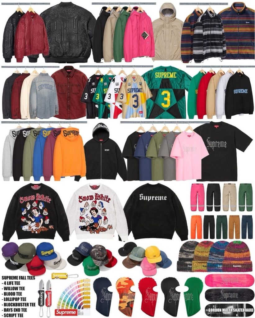Supreme 24FW Week8が国内10月12日に発売予定【全商品一覧 価格など / 2024FW】 | UP TO DATE