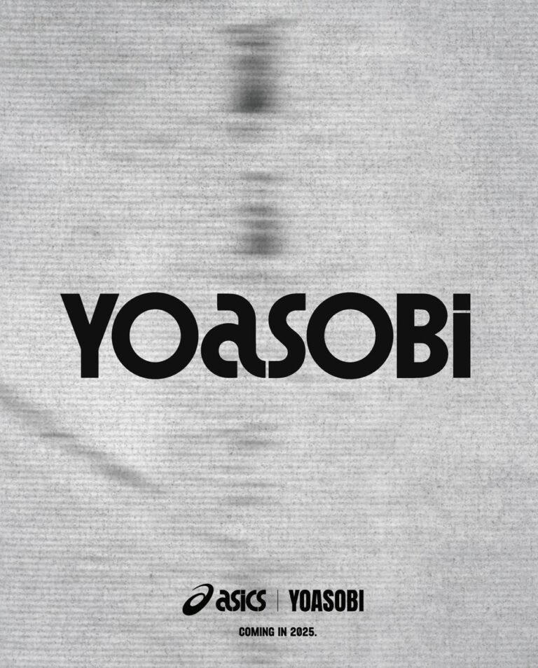 ASICS x YOASOBI コラボスニーカーが国内2025年に発売予定 | UP TO DATE