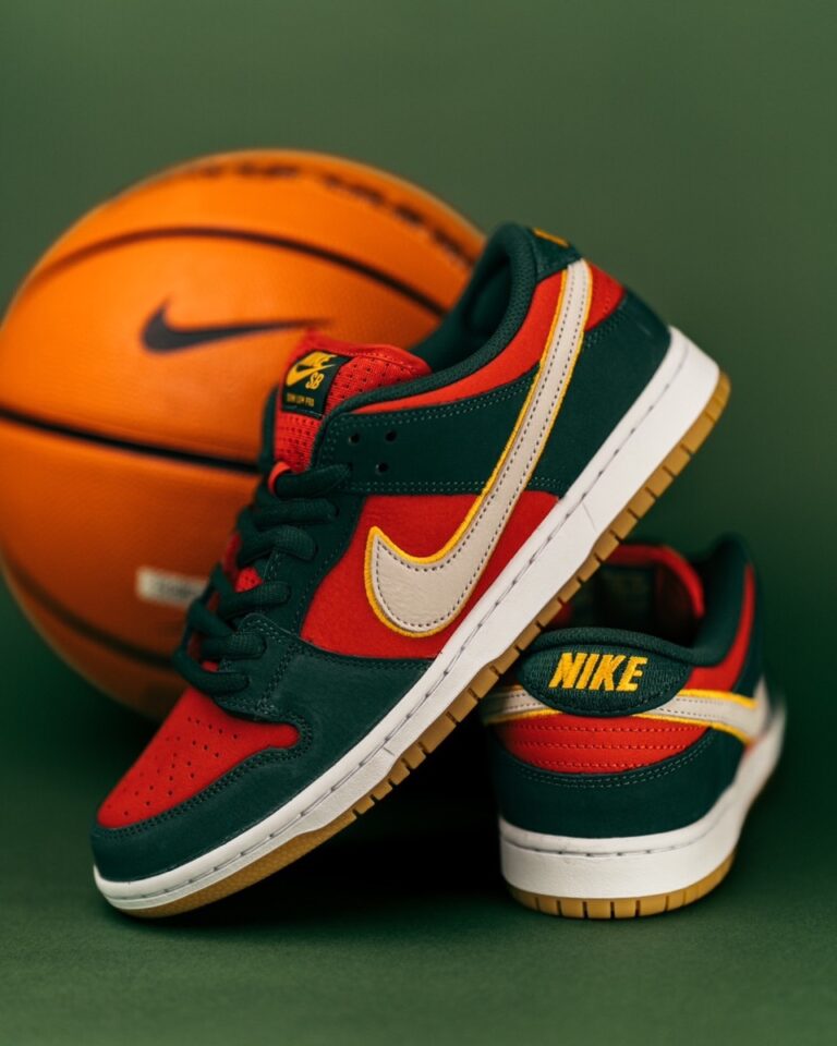 Nike SB Dunk Low Pro PRM “Seattle Supersonics”が国内11月27日より発売 [FZ1287-300 ...