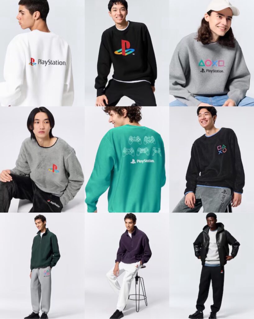 GU x PlayStation コラボコレクションが国内12月6日より発売 | UP TO DATE