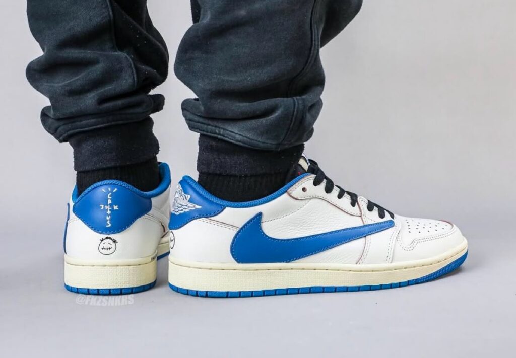 Travis Scott x Nike x FRAGMENT Air Jordan 1 Low OG SP “Sail/Military Blue”が9月20日に発売予定 [DM7866 ...