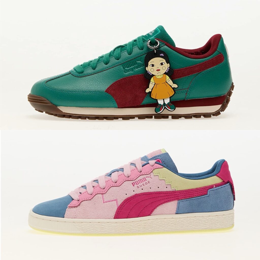 PUMA x イカゲーム（Squid Game）コラボコレクションが国内12月12日より発売[399431-01 / 399428-01 / ...