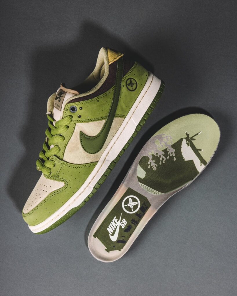 堀米雄斗 / Yuto Horigome x Nike SB Dunk Low Pro QS “Matcha”が国内4月3日／4月4日／4月5 ...