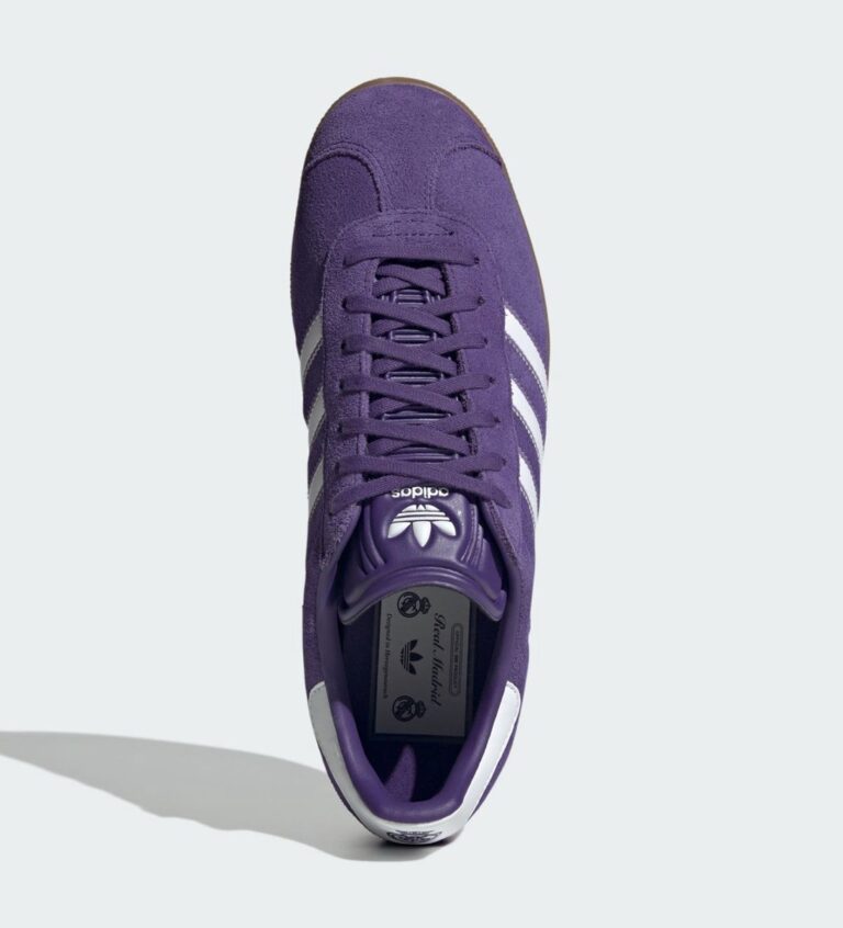 Real Madrid x adidas Gazelle Terrace “Purple”が国内発売開始 [JS3041] | UP TO DATE