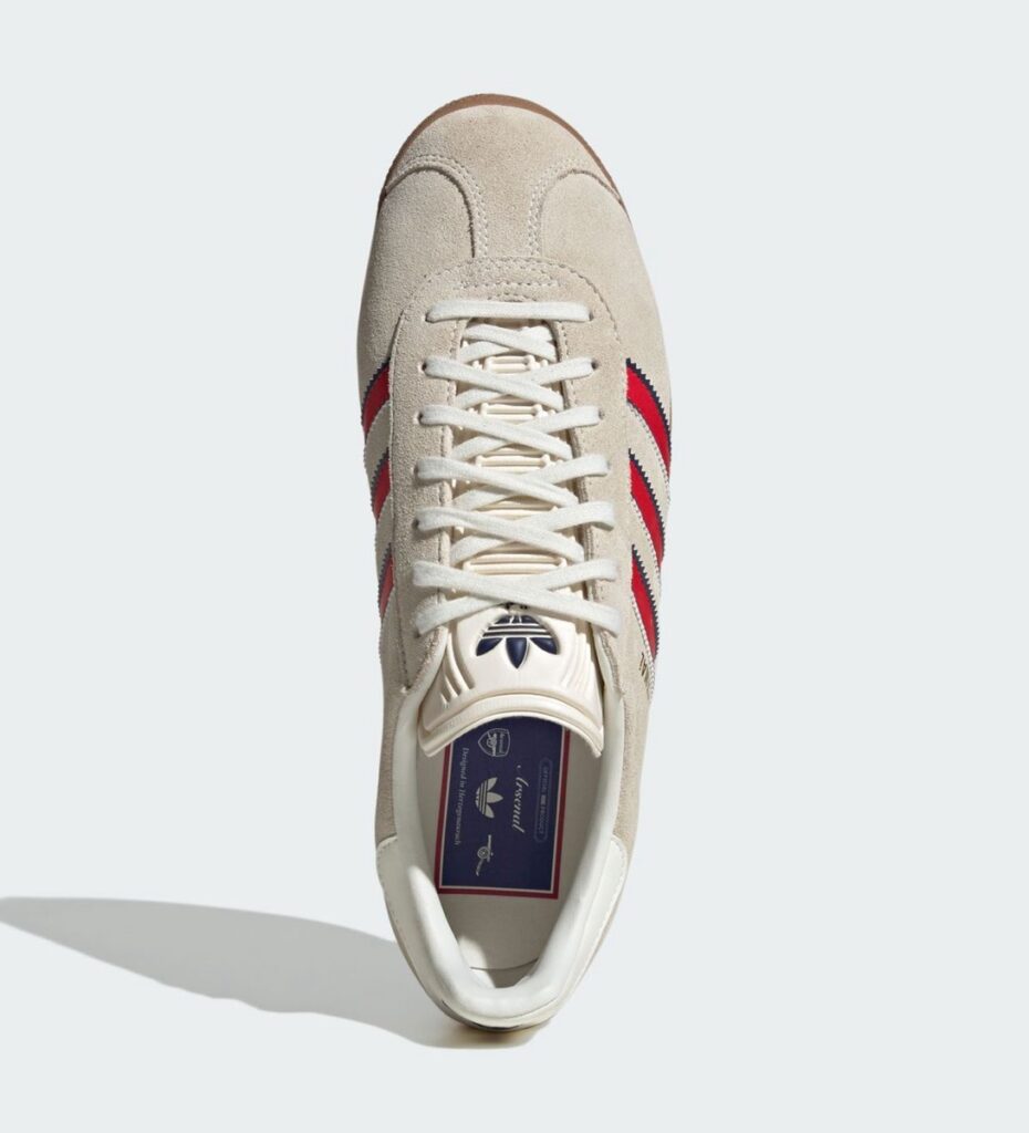 Arsenal FC x adidas Gazelle Terrace が国内発売開始[JS3042] | UP TO DATE
