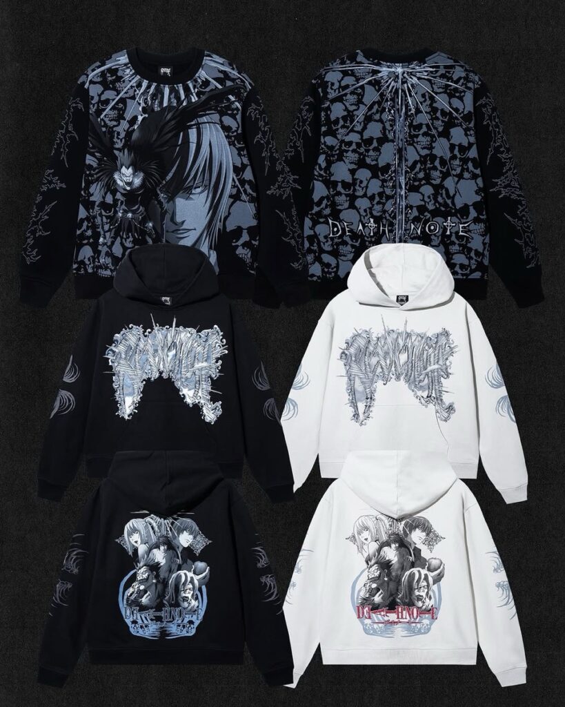 REVENGE x 漫画 DEATH NOTE コラボコレクションが2月24日より発売 【商品一覧】 | UP TO DATE
