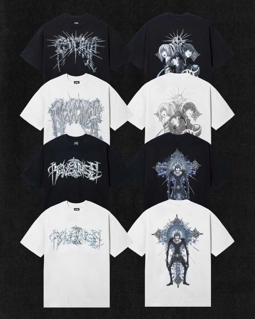REVENGE x 漫画 DEATH NOTE コラボコレクションが2月24日より発売 【商品一覧】 | UP TO DATE