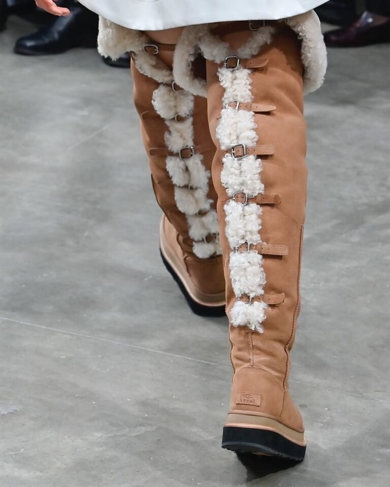 sacai x UGG®︎ 新作コラボシューズが2025年秋冬に発売予定 【25AW】 | UP TO DATE