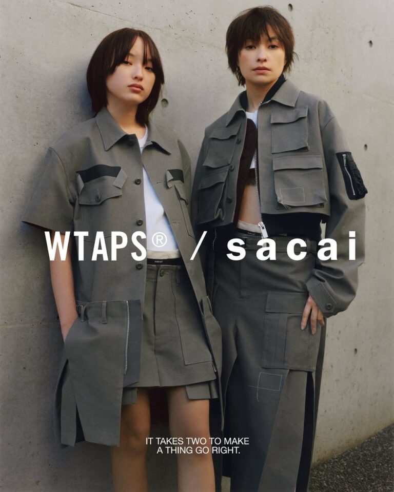 sacai x WTAPS 2025年春夏コラボコレクションが国内2月7日より発売【25SS】 | UP TO DATE