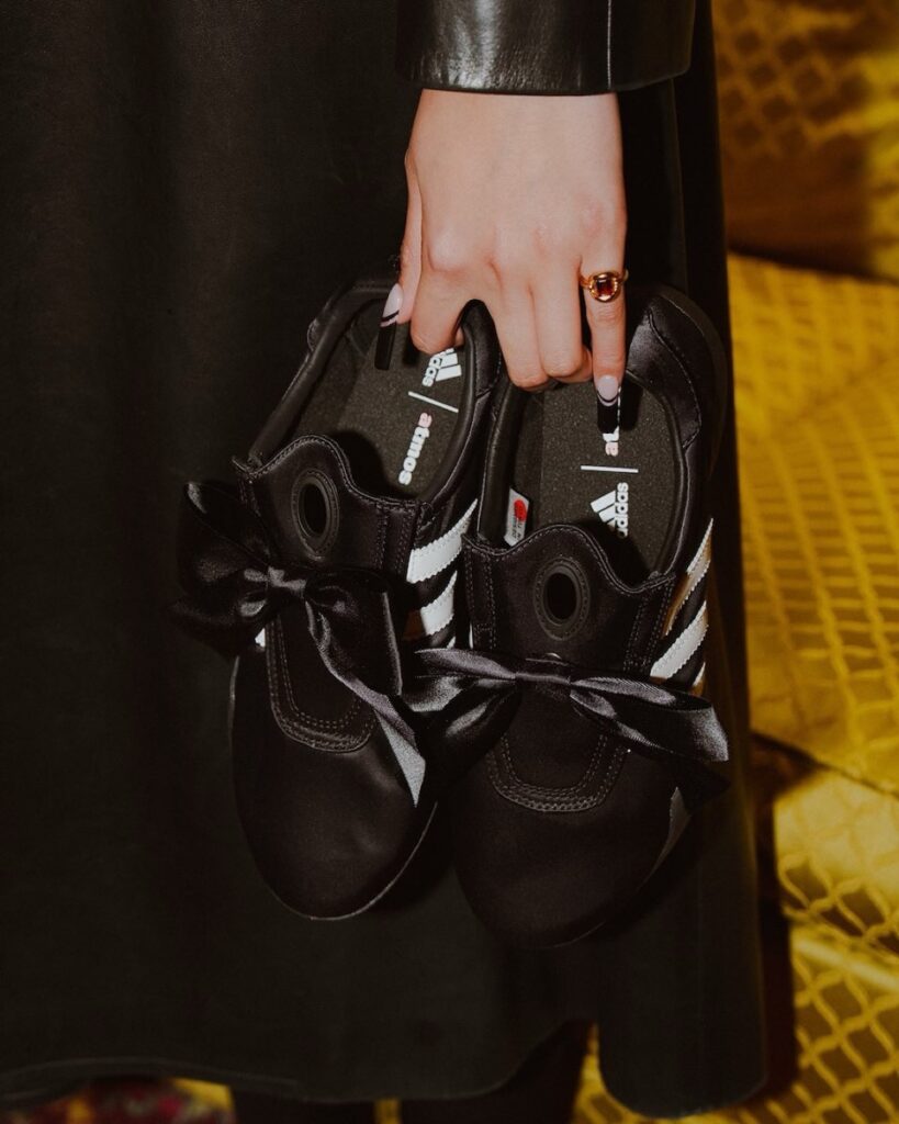 atmos pink x adidas『Taekwondo Mei “Black Satin”』が国内4月11日より発売 [JR8001 ...