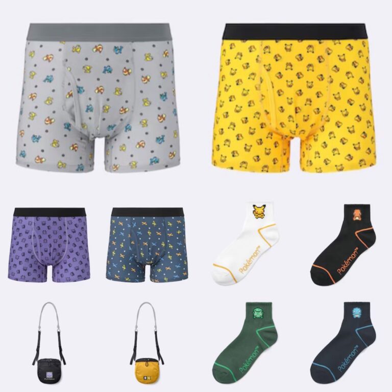 GU x ポケモン “ピクセルアート”の新作コラボコレクションが国内4月25日より発売 | UP TO DATE