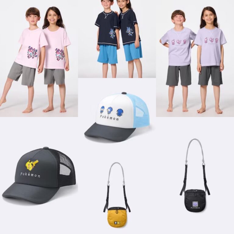 GU x ポケモン “ピクセルアート”の新作コラボコレクションが国内4月25日より発売 | UP TO DATE