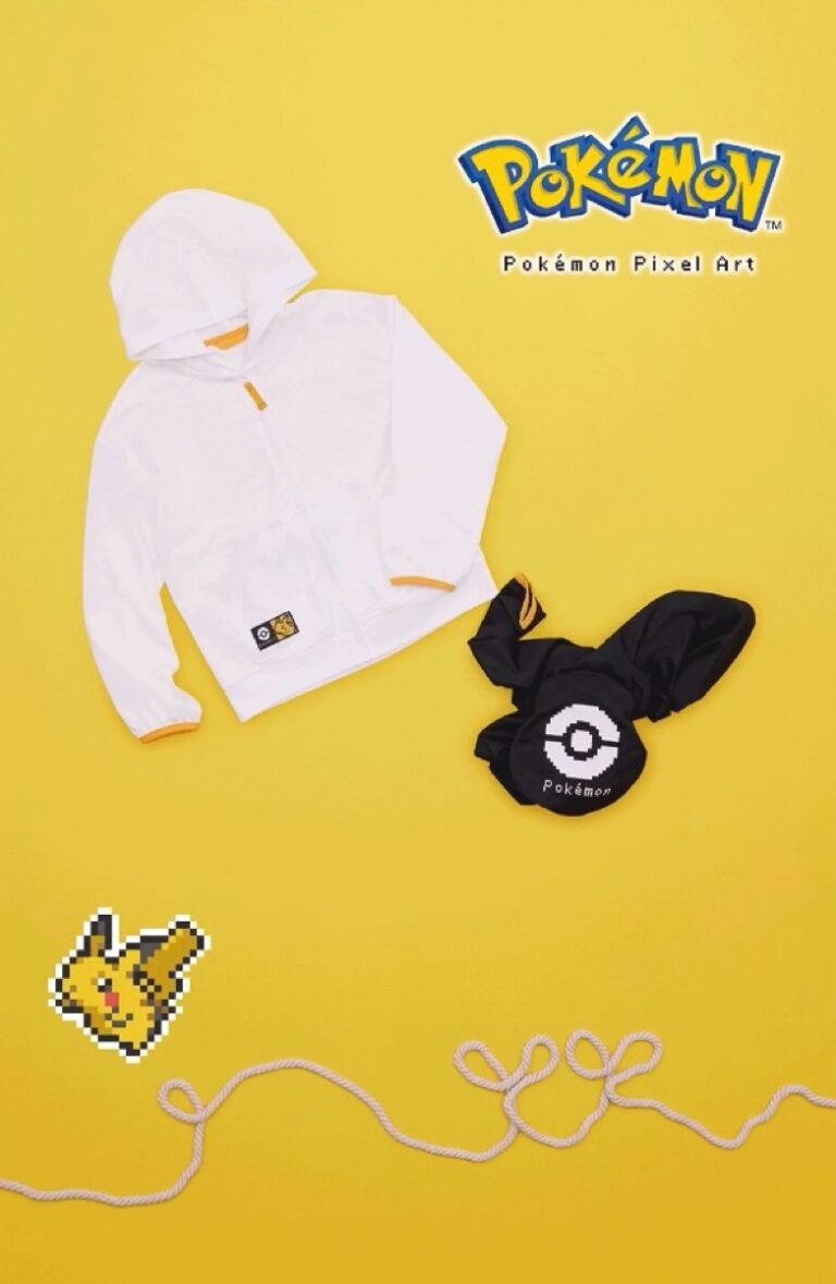 GU x ポケモン “ピクセルアート”の新作コラボコレクションが国内4月25日より発売 | UP TO DATE
