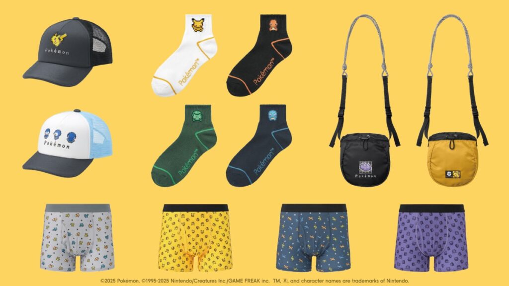 GU x ポケモン “ピクセルアート”の新作コラボコレクションが国内4月25日より発売 | UP TO DATE