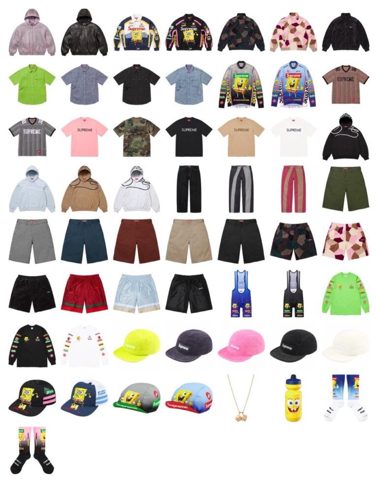 Supreme x SpongeBob 25SS Week11 が国内5月10日に発売【全商品一覧 価格など / 2025SS】 | UP ...