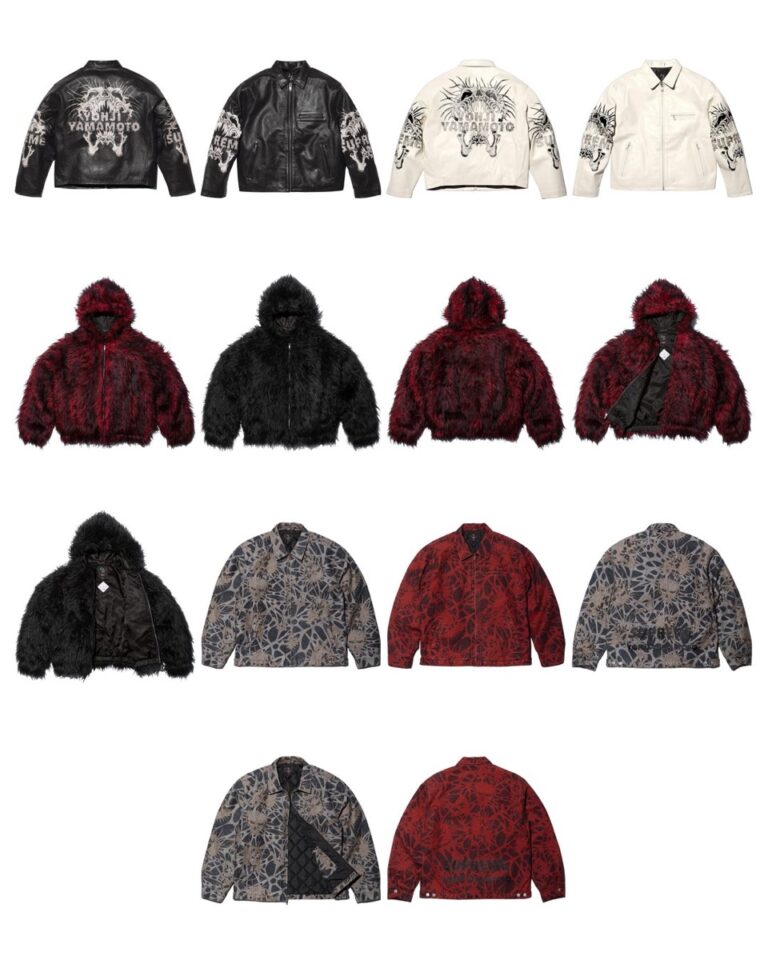 Supreme x Y’s by Yohji Yamamoto 25FW Week3 が国内9月13日に発売【全商品一覧 価格など ...