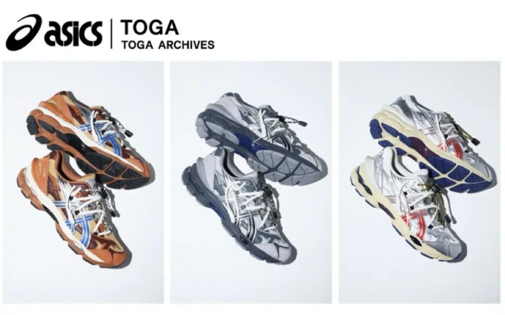TOGA ARCHIVES x ASICS GEL-CUMULUS 16 TG が国内10月3日／10月17日より発売 [1203B115.100 / 1203A838.020 ...