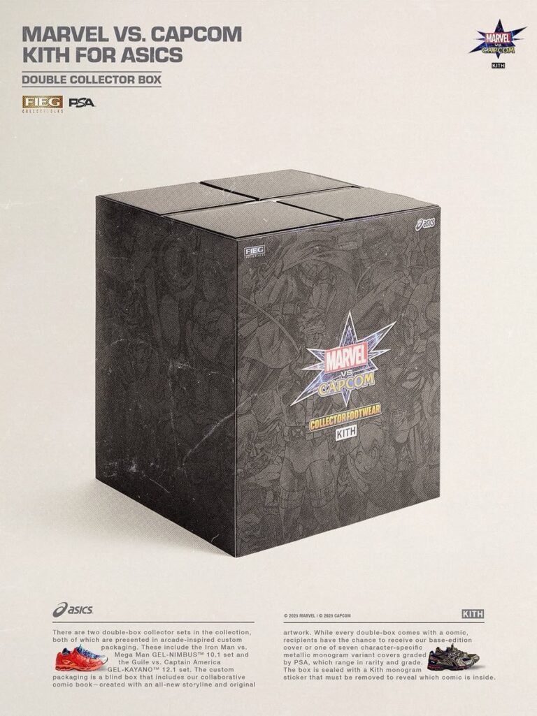 Kith x ASICS for Marvel vs. Capcom コラボスニーカーが国内11月14日／11月15日より発売 | UP TO ...