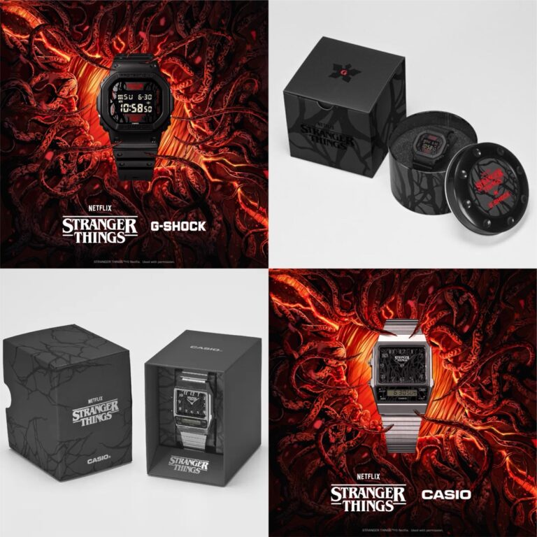 G-SHOCK x Stranger Things コラボウォッチ第2弾が国内12月1日より先行予約開始[DW-5600STT-1JR ...