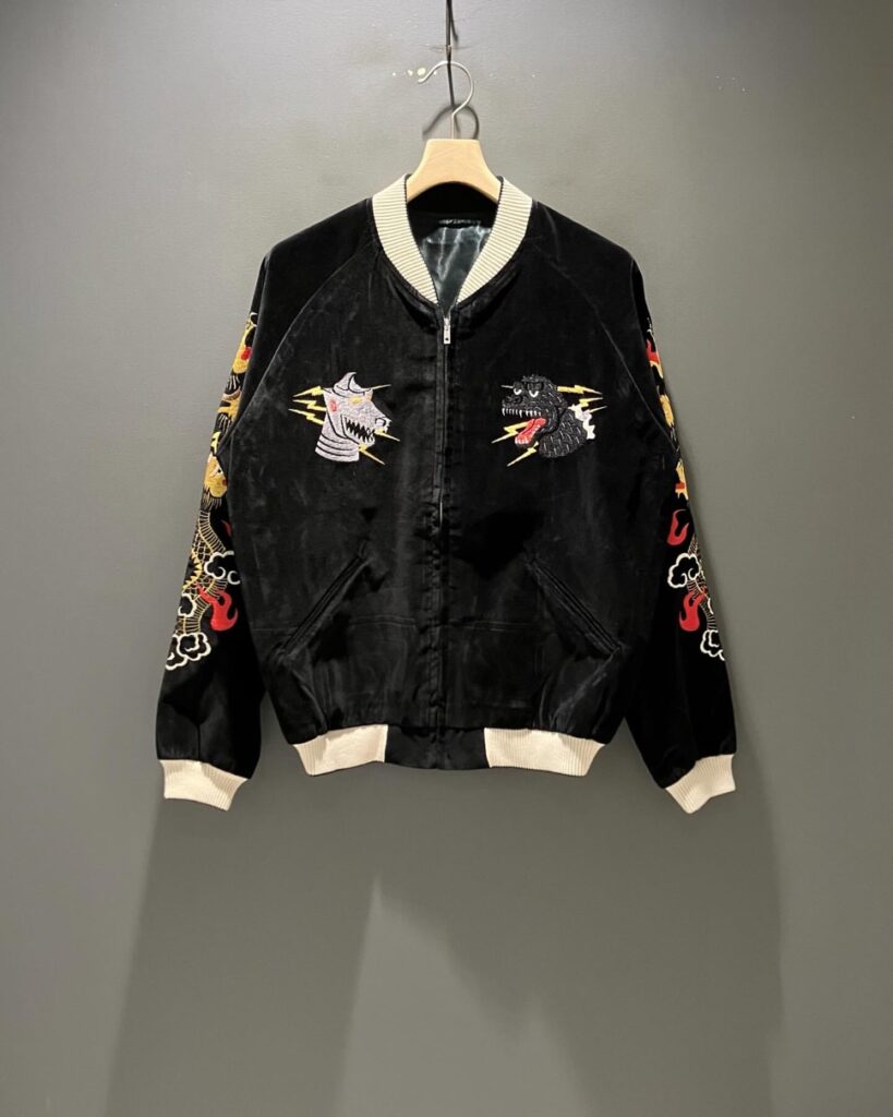 TAILOR TOYO x BEAMS JAPAN『GODZILLA』スカジャンが国内1月2日より発売 | UP TO DATE
