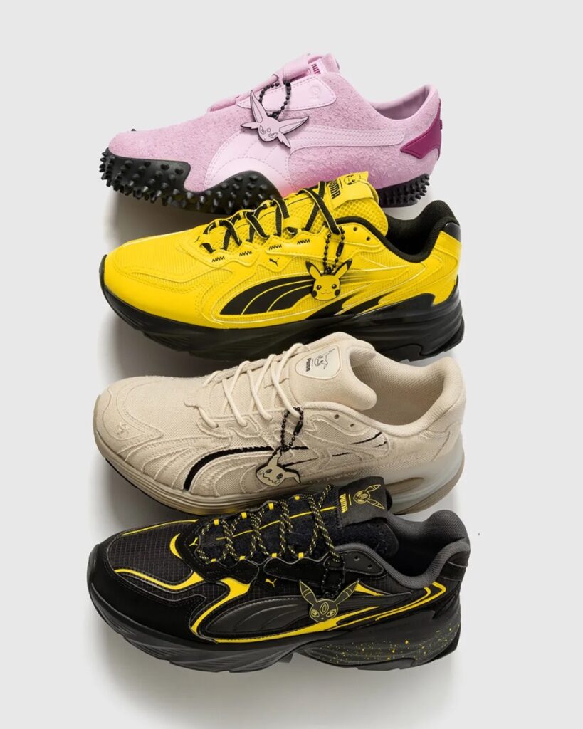 Pokémon x PUMA ポケモン30周年記念コラボコレクションが国内4月2日より順次発売[407020-01 / 312843-01 / ...