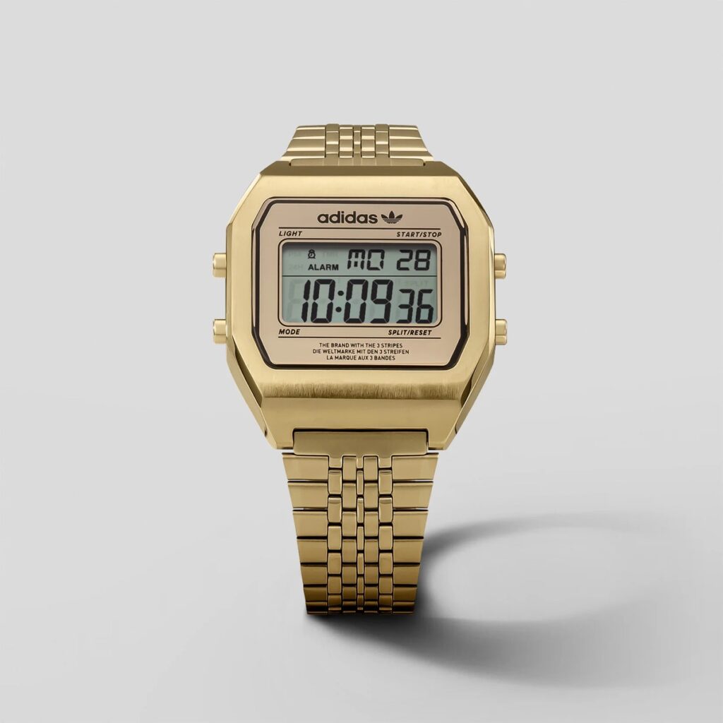 adidas Originals 初リングウォッチ『DIGITAL TWO RING』が国内6月25日に再販[AOST26036 ...