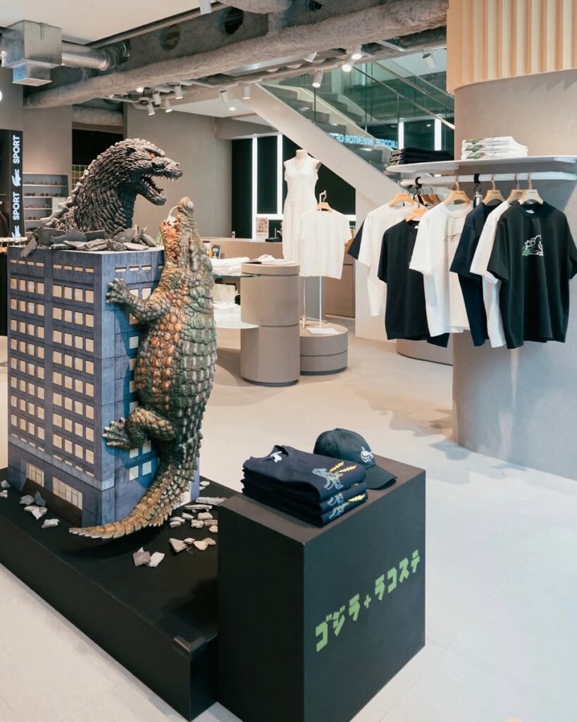 LACOSTE x GODZILLA コラボコレクション第2弾が国内5月29日に発売 | UP TO DATE