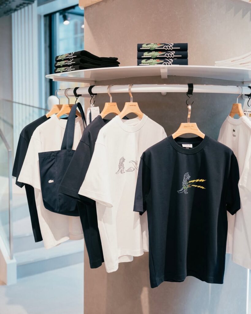 LACOSTE x GODZILLA コラボコレクション第2弾が国内4月25日／5月29日より発売 | UP TO DATE