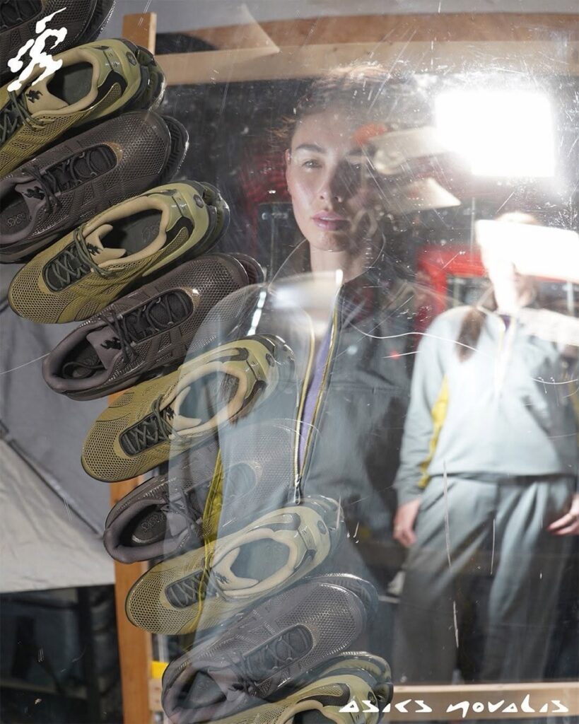 Kiko Kostadinov Studio x ASICS NOVALIS™ 26SS GEL-TEREMOA II “Dark Gull ...