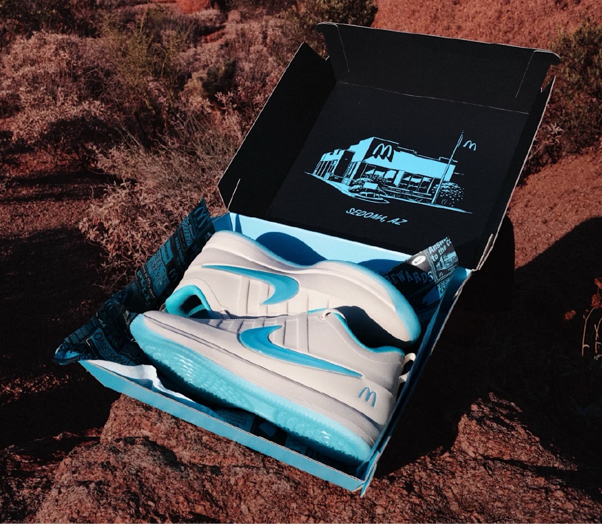 McDonald’s x Nike Book 2 “Sedona”が国内6月2日より発売[IR6443-100 / IR6445-100 ...