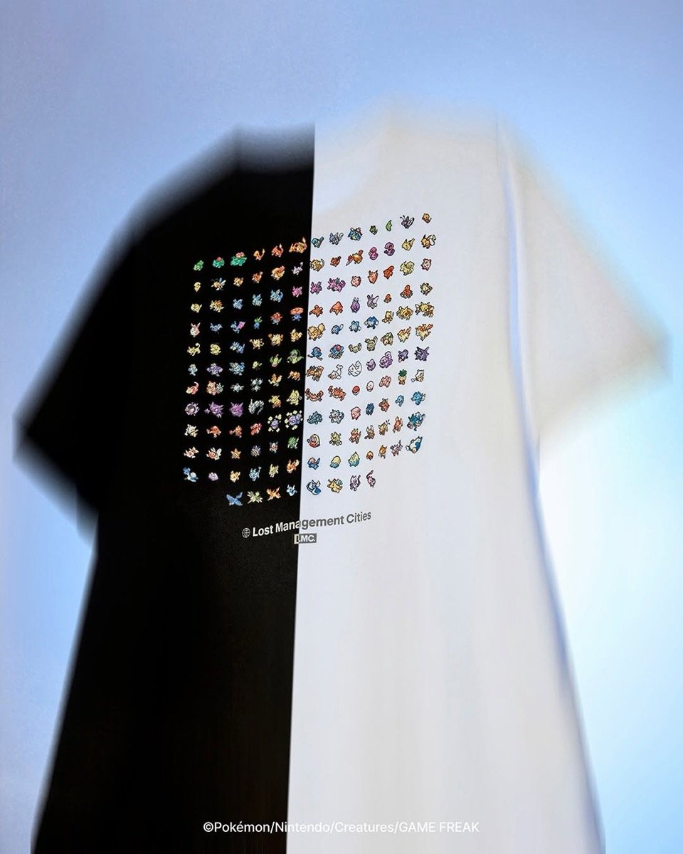 LMC. x Pokémon Pixel Art Collection ‘BUILT IN PIXELS’が6月2日よりMUSINSA限定で ...