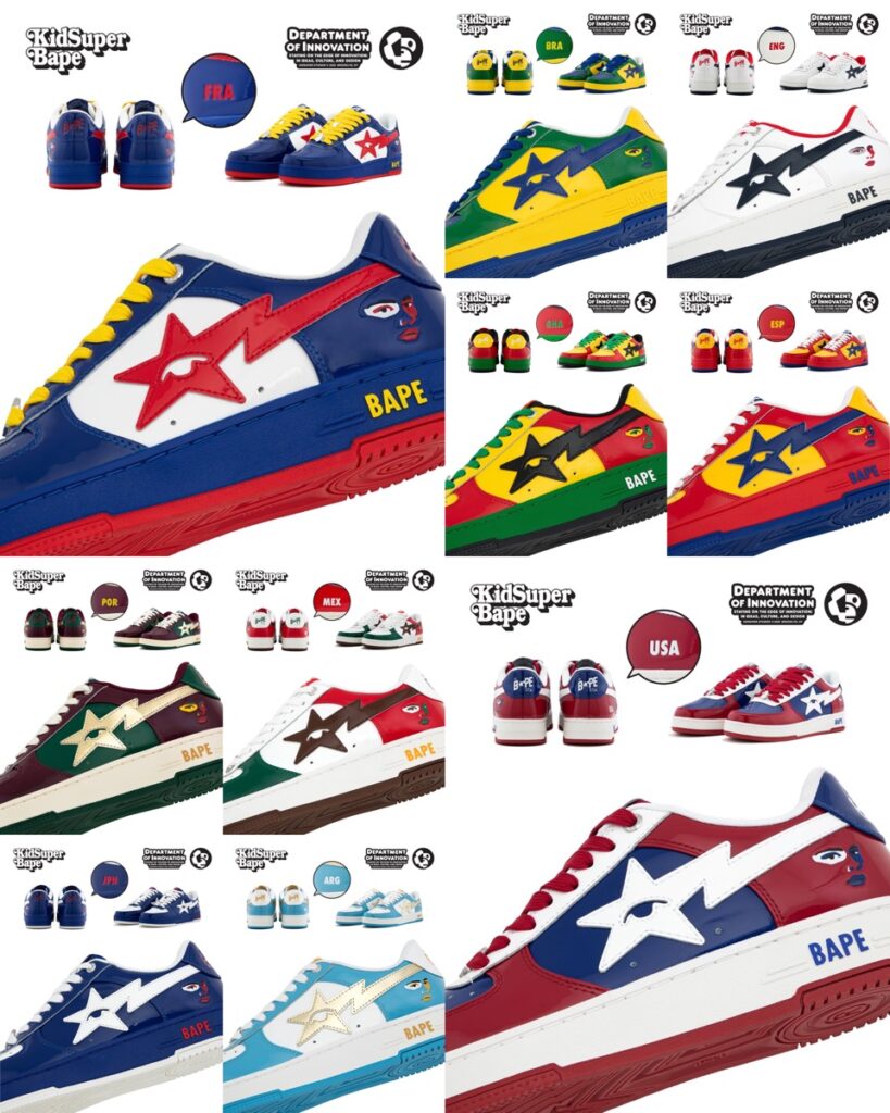 BAPE®︎ x KidSuper “SUPERBAPE CUP” Collectionが国内6月11日より発売 | UP TO DATE