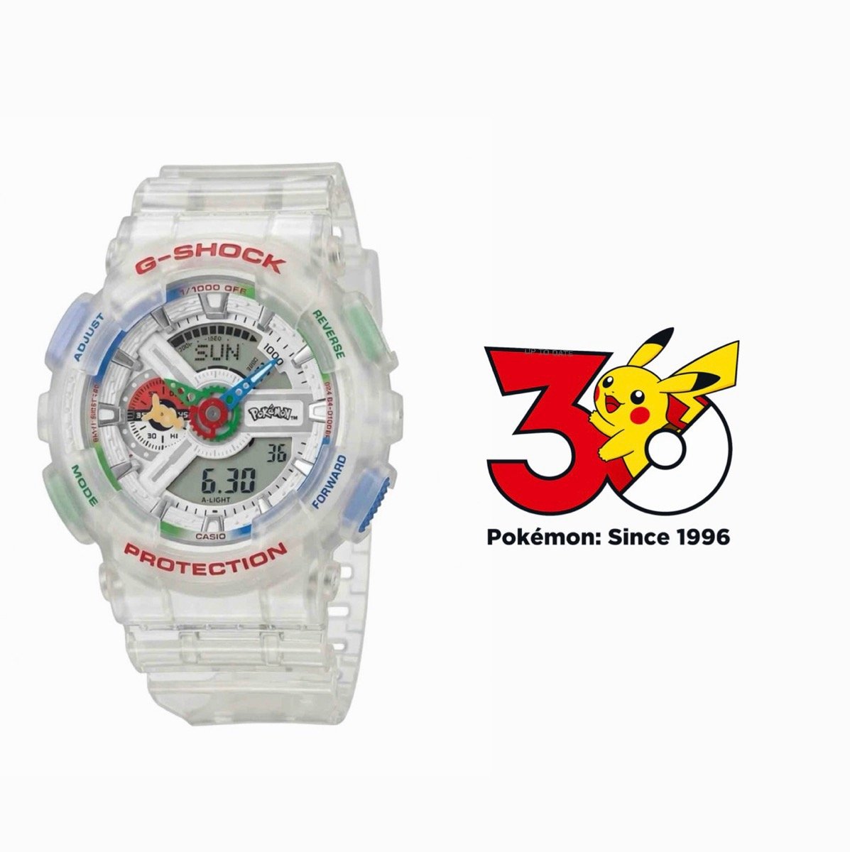 ポケモン x G-SHOCK コラボウォッチが発売予定[GA-110PKM-7A] | UP TO DATE